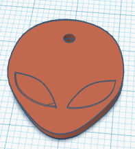 double sided alienware keychain by Supra guy | Download free STL model ...