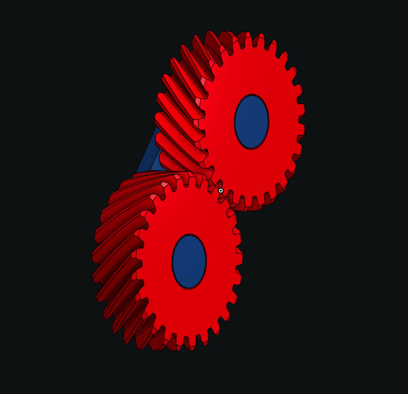 Helical gear simple model by Speedy | Download free STL model ...