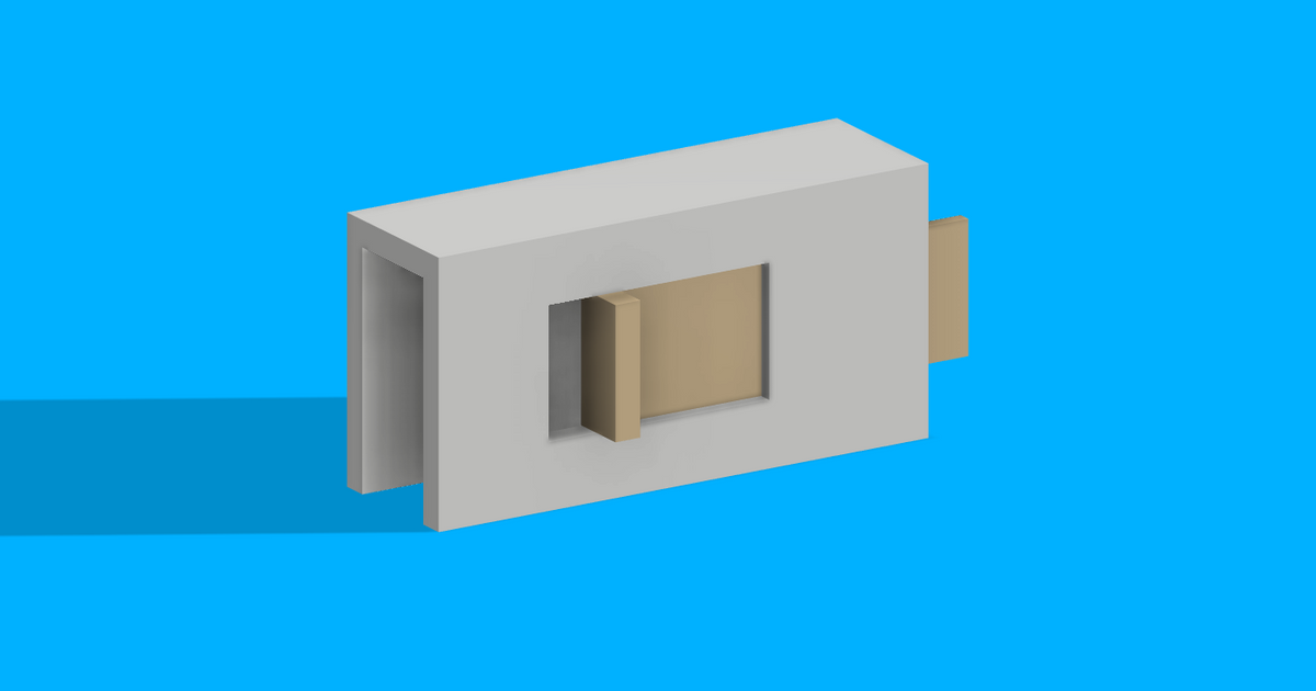 Laptop Camera Hider by Shikko | Download free STL model | Printables.com