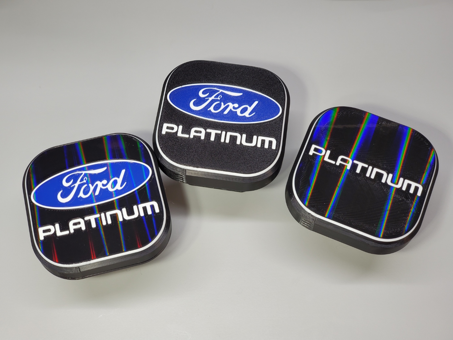 Ford Platinum Hitch Cover with Spring Lock by fsanders | Download free ...