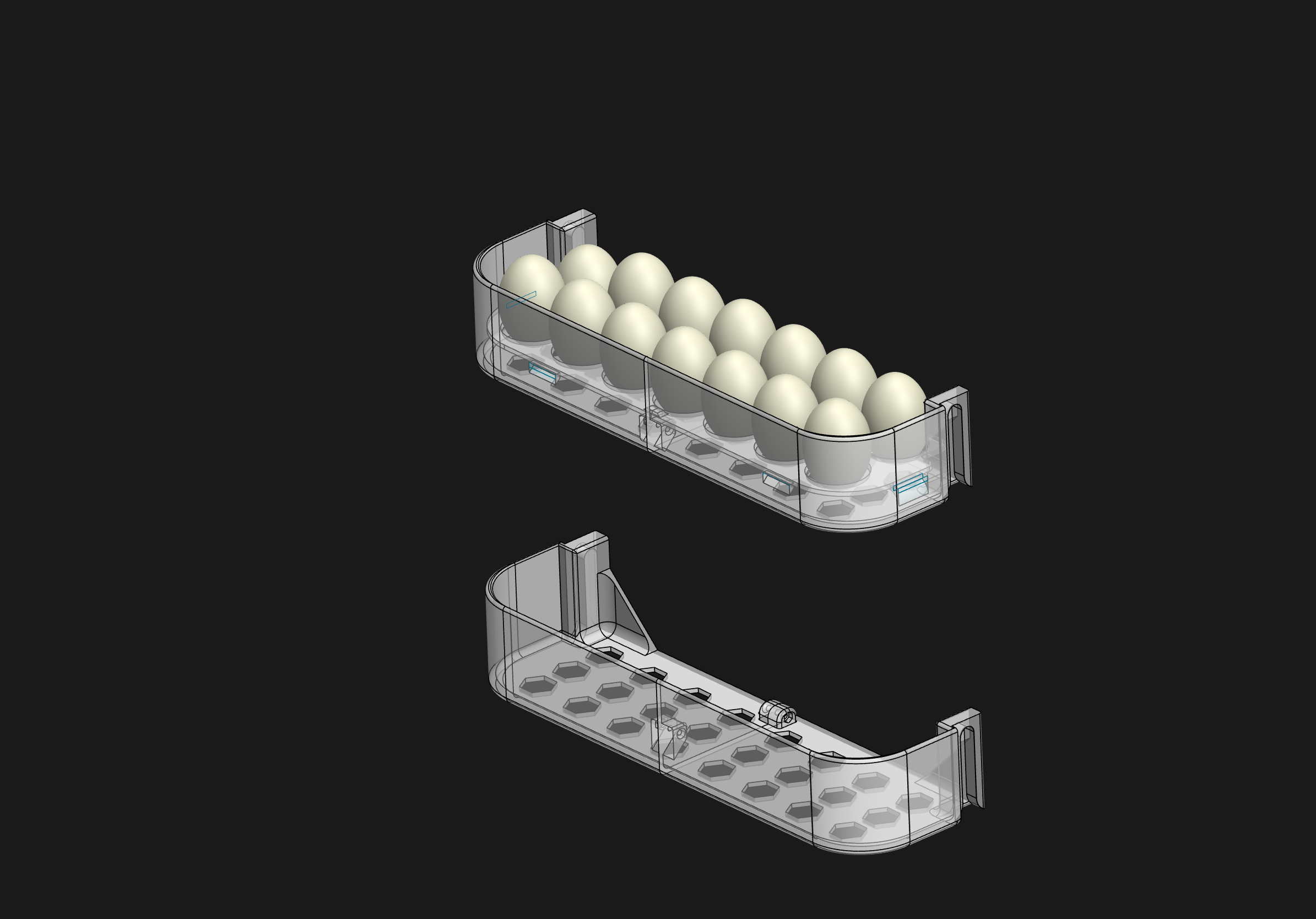 Fridge shelf with step file by Raidy | Download free STL model ...