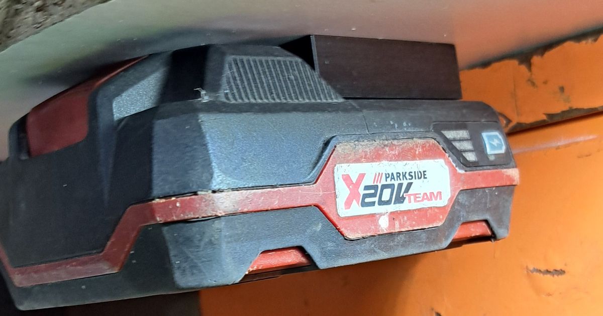 Parkside battery holder fast print lite version by vexiak | Download ...