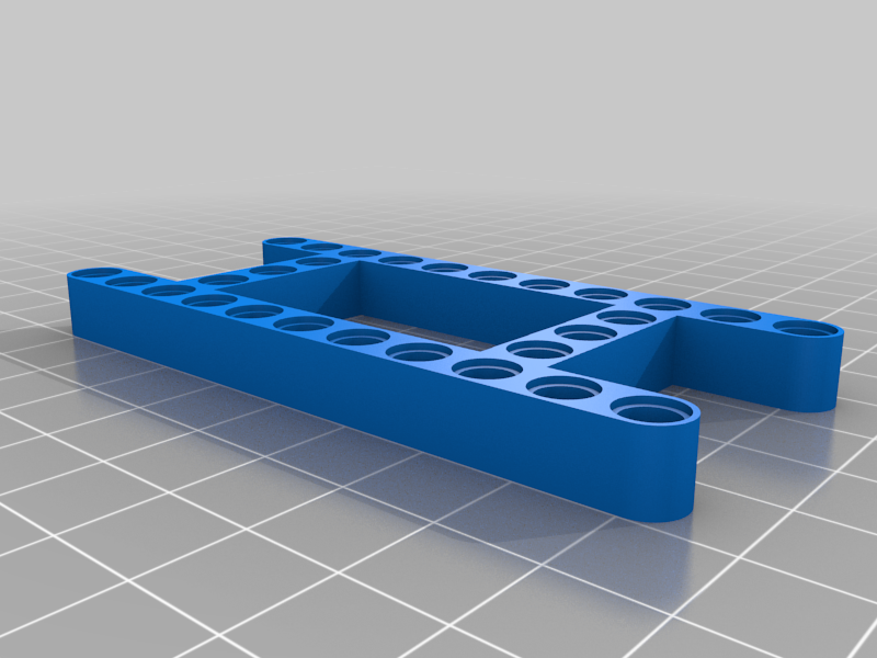 H-Brackets, many sizes, 7x5 (11x5), Lego compatible by IonNight ...