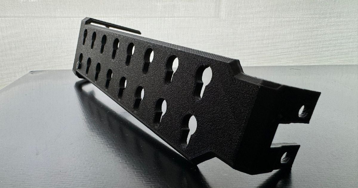 Modular Keyhole Mounting System for Ender 3 S1 Pro by Auxeno | Download ...