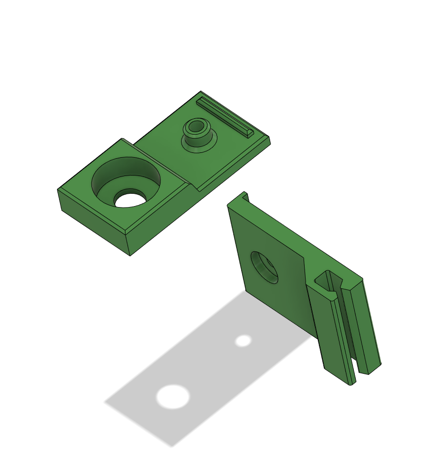 Seat Alhambra Trunk Floor Clamps by Erwin | Download free STL model ...