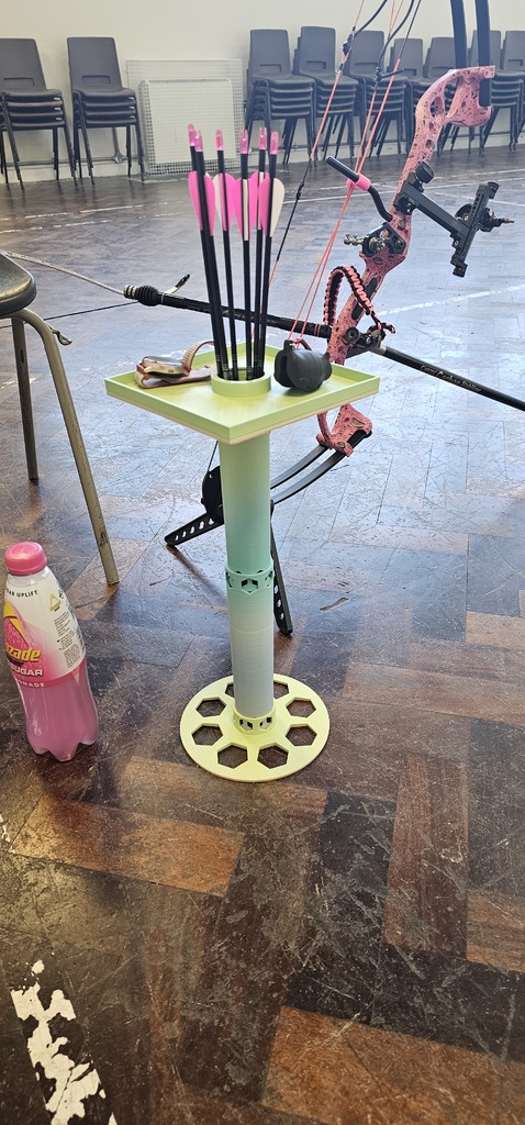 Arrow Quiver with optional top tray by Mikey B | Download free STL ...
