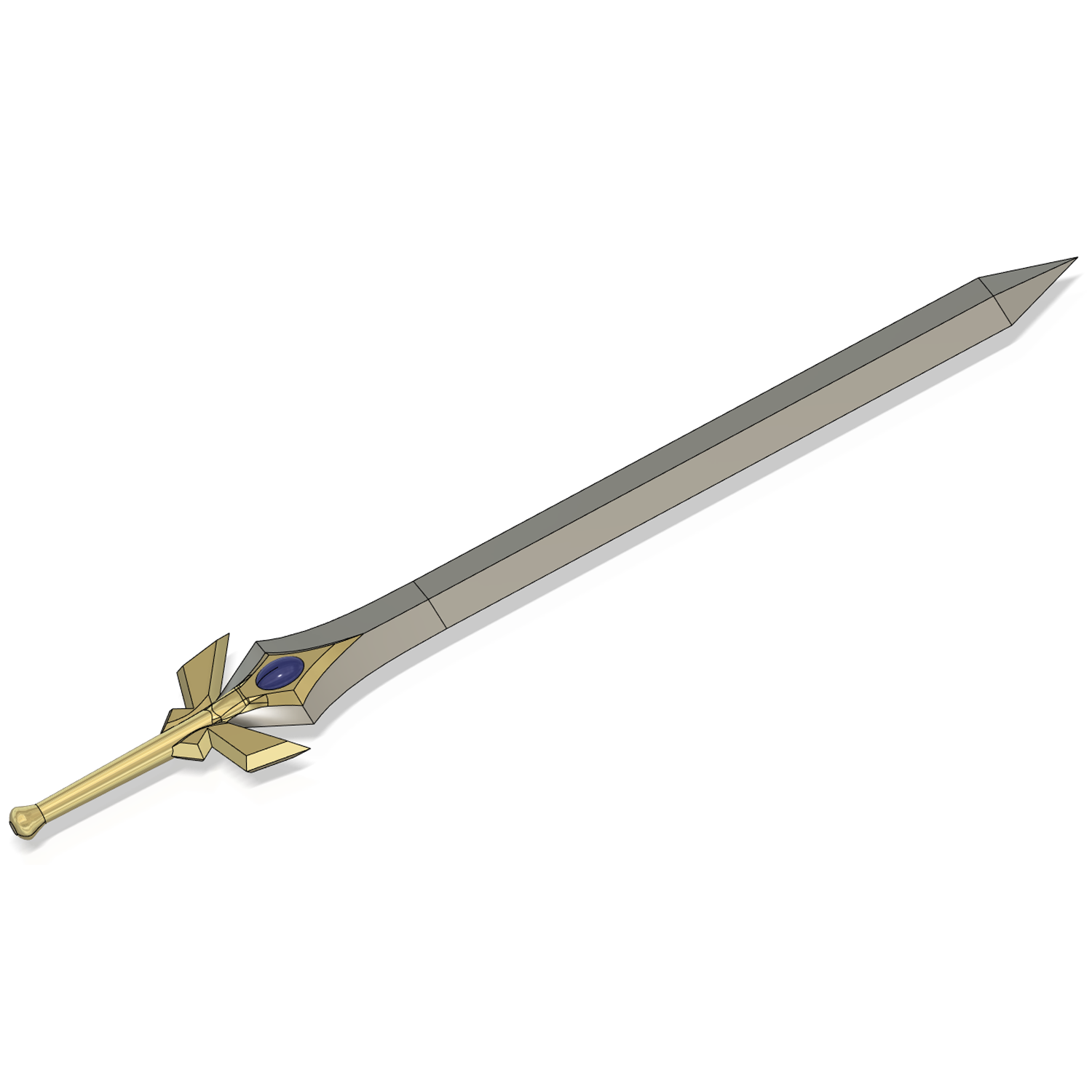 She-Ra Sword STL for 3D Printing by Em-ulator Armory | Printables Store