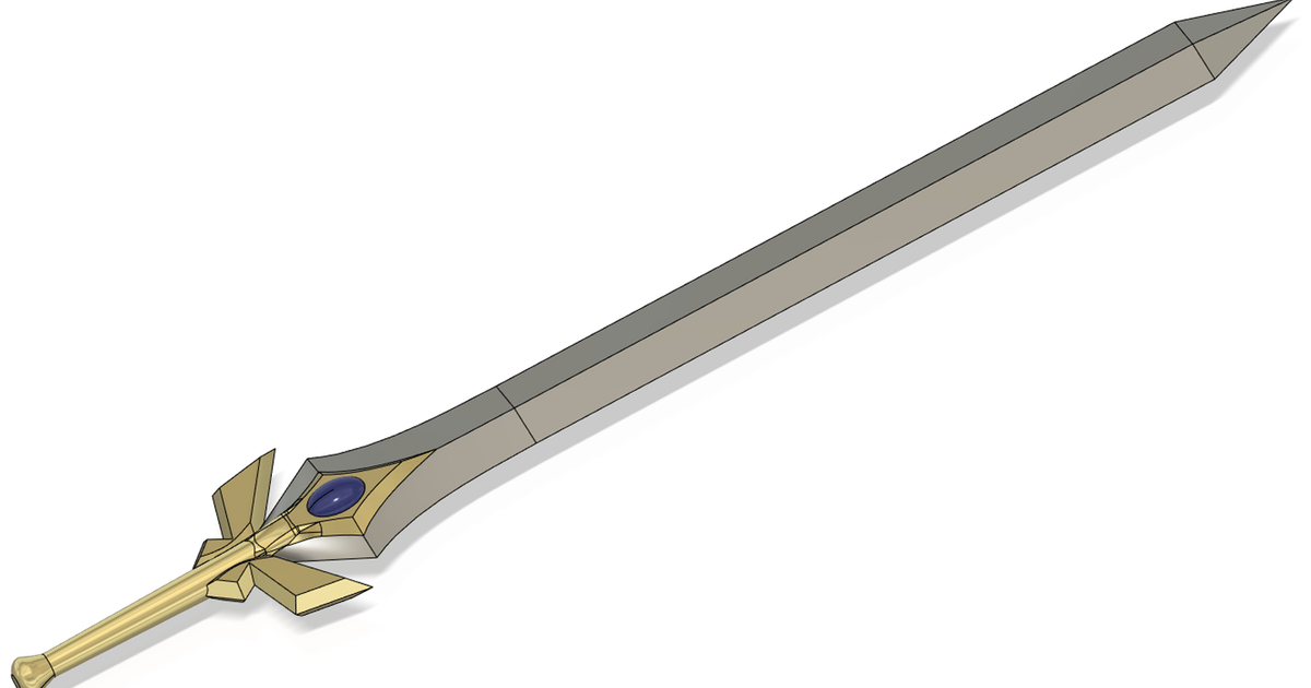 She-Ra Sword STL for 3D Printing by Em-ulator Armory | Printables Store