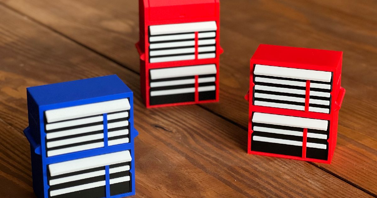 Club Exclusive: Desktop SD Card Toolbox Organizer by WhopperPrinting ...
