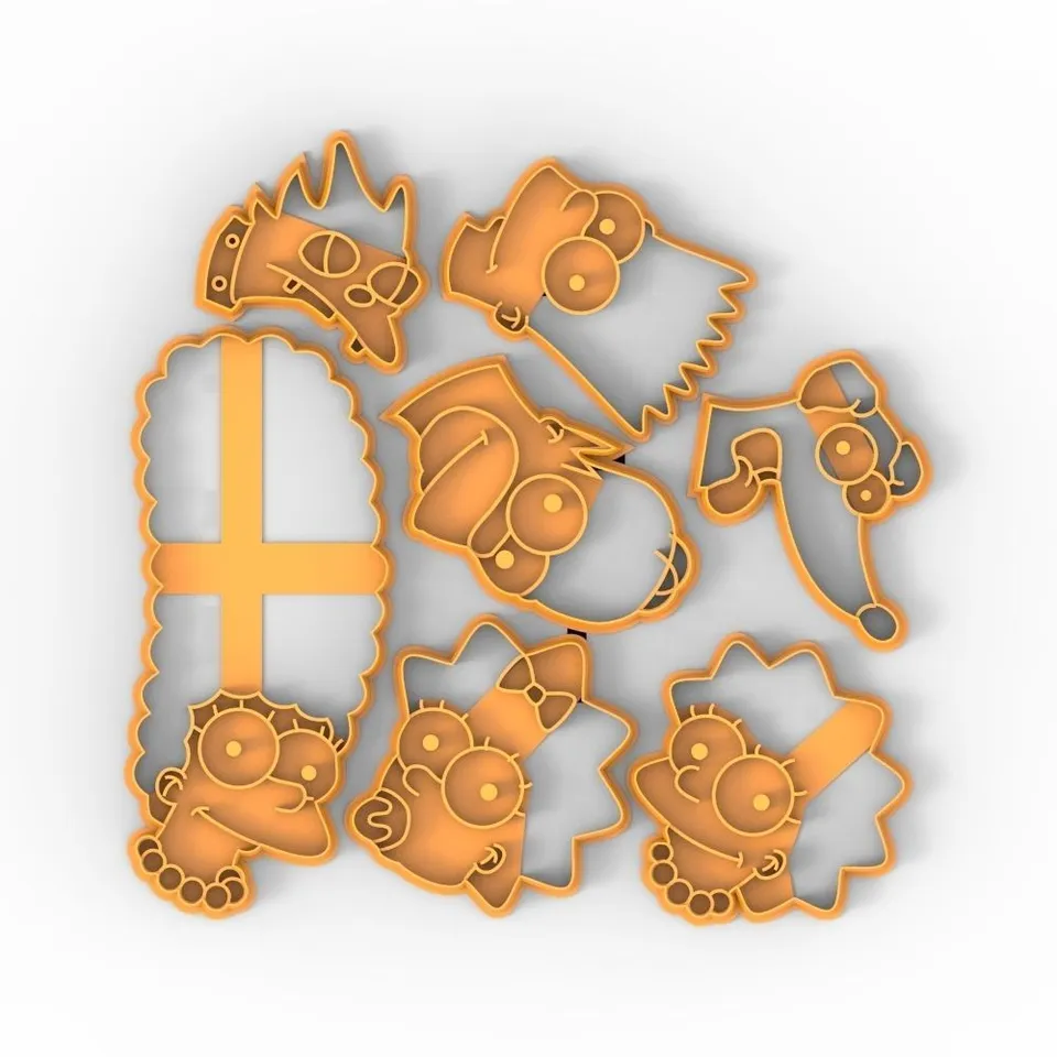 Simpsons cutter by Guzinator | Download free STL model | Printables.com