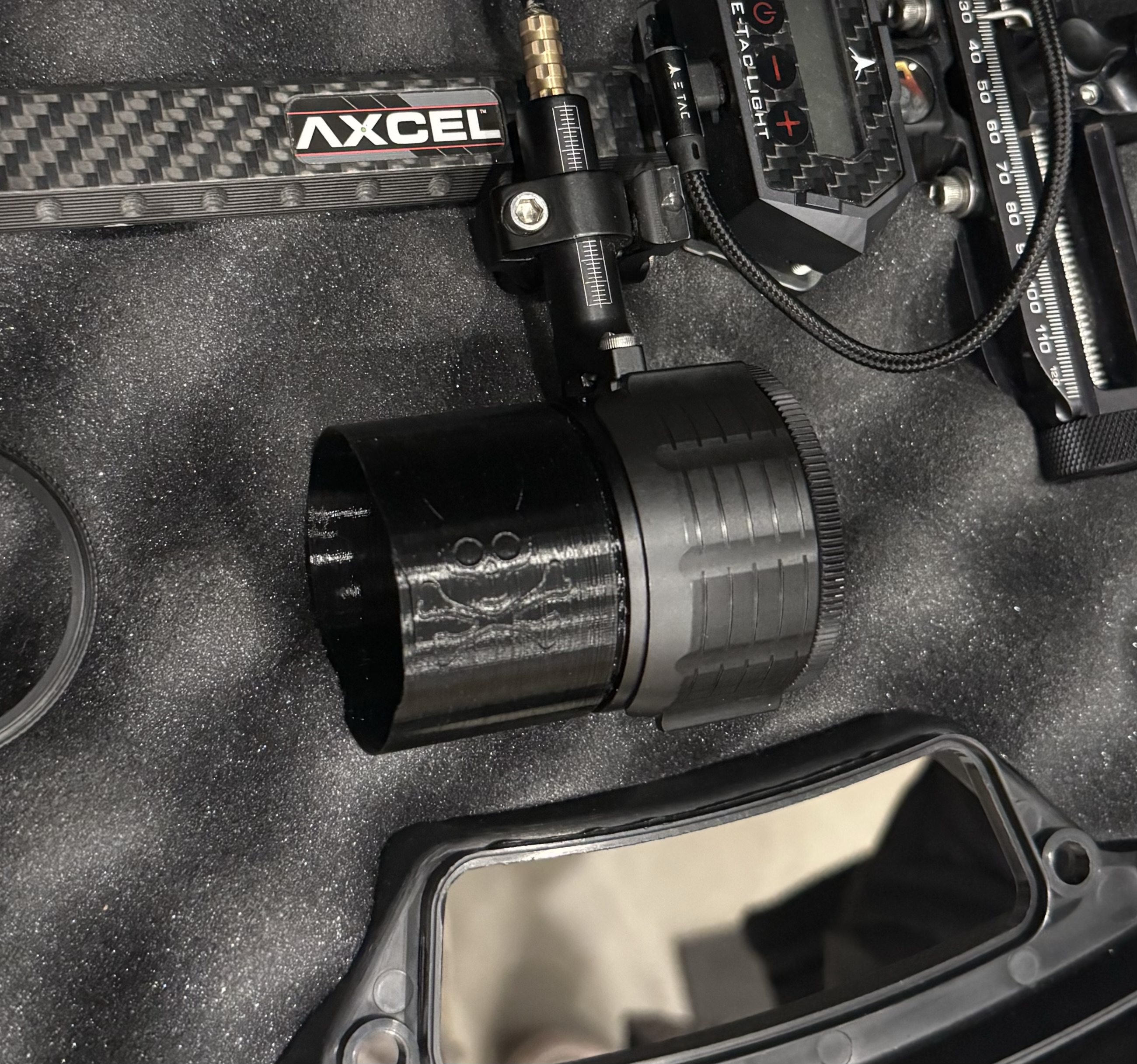 Trubal Axcel AV-41 Scope Shade by OpenSrcArchery | Download free STL ...