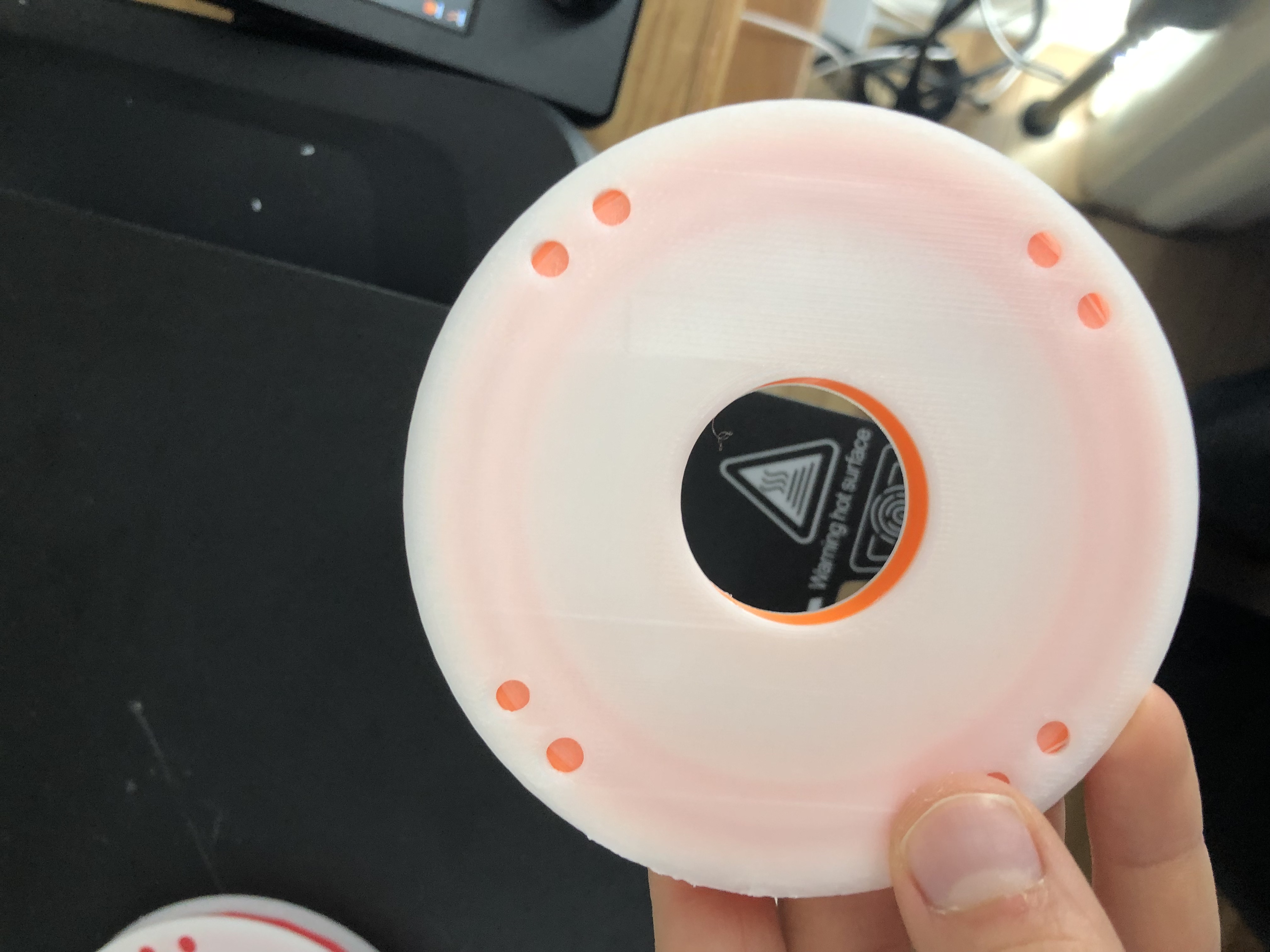 Multicolor Filament Coaster by Moose | Download free STL model ...