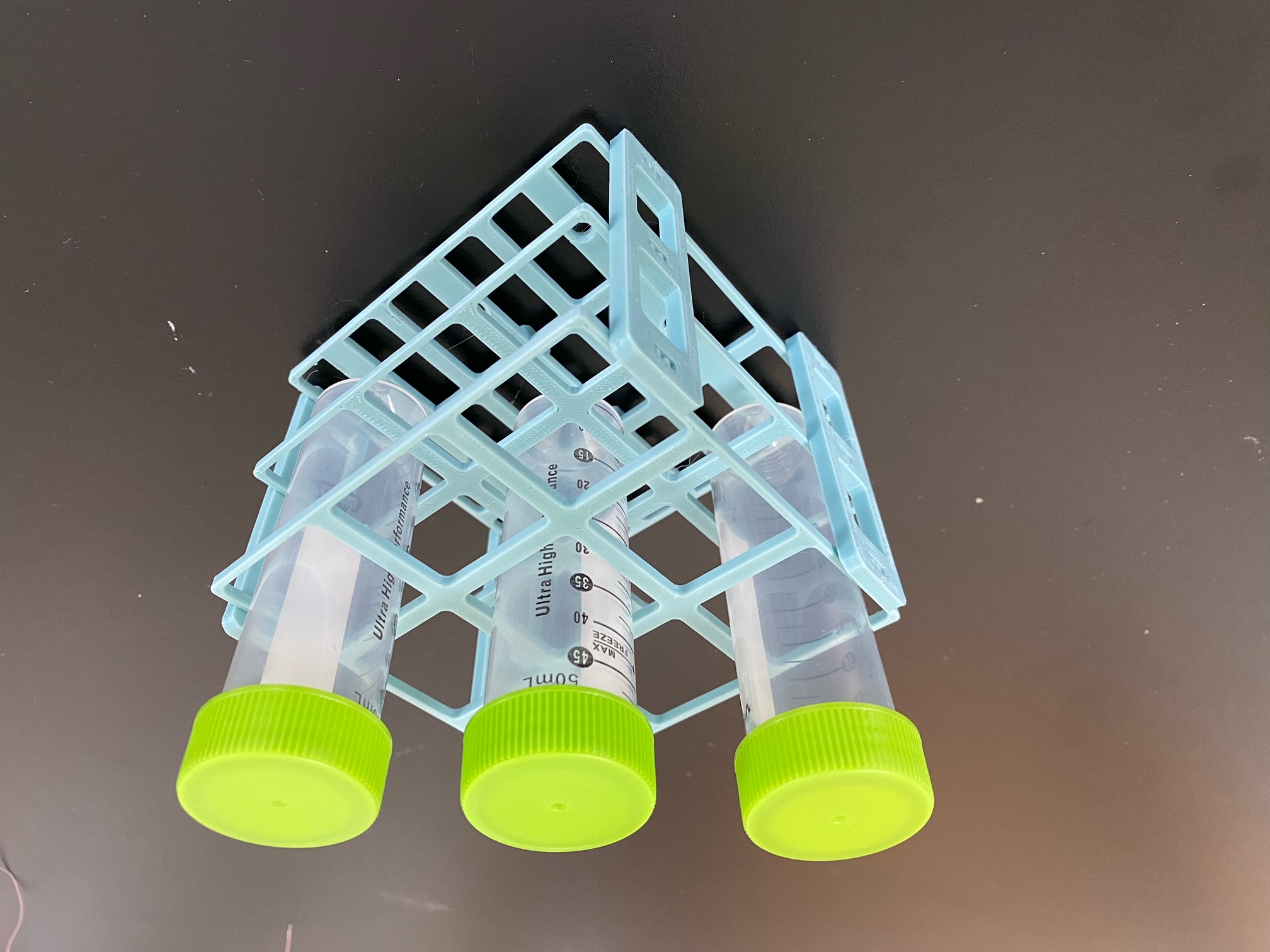 50mL Test Tube Rack (3x3) by Ziathon | Download free STL model ...