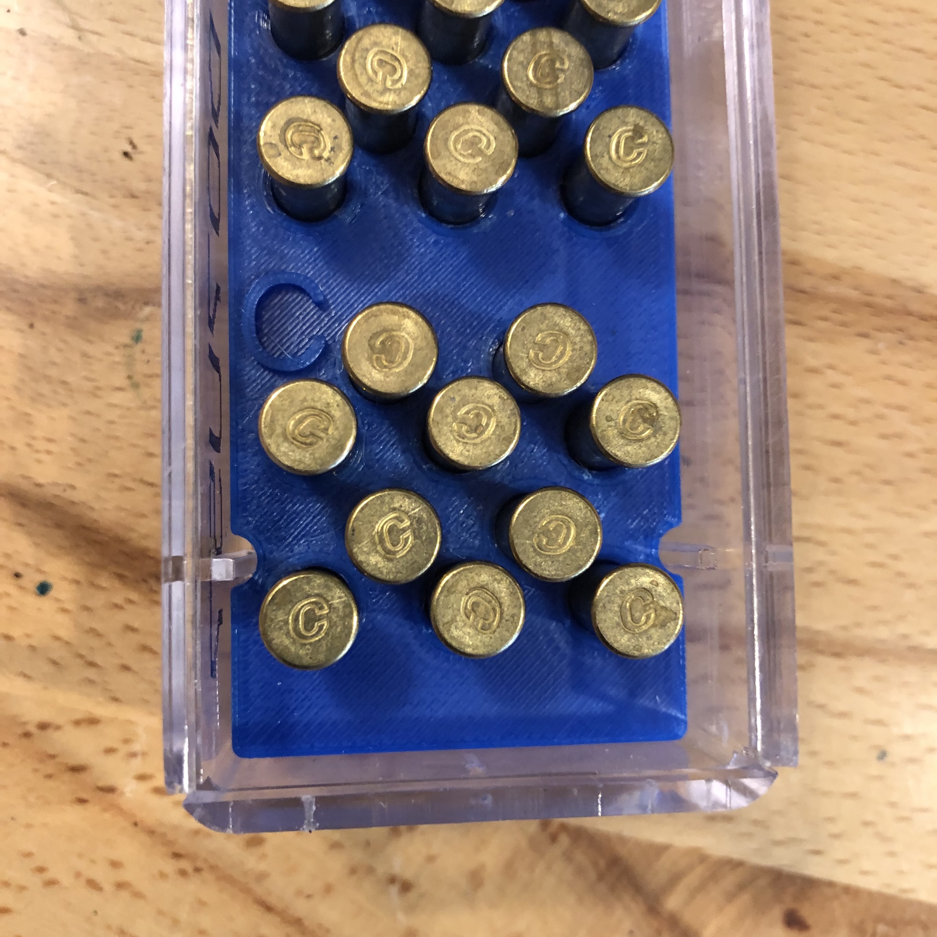 22 Ammo Holder Insert for use with CCI Plastic Ammo Boxes by Mike ...