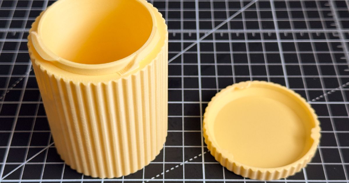 Container Twist Snap Lid by C3Dynamics | Download free STL model ...