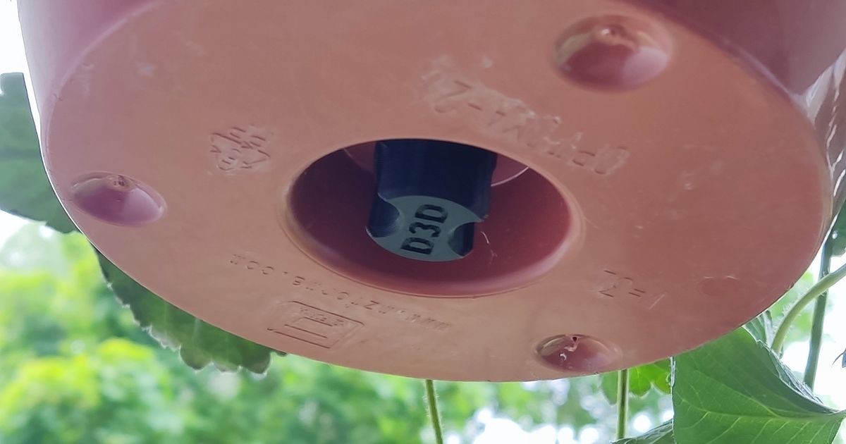 Pot plug by Andrzej | Download free STL model | Printables.com