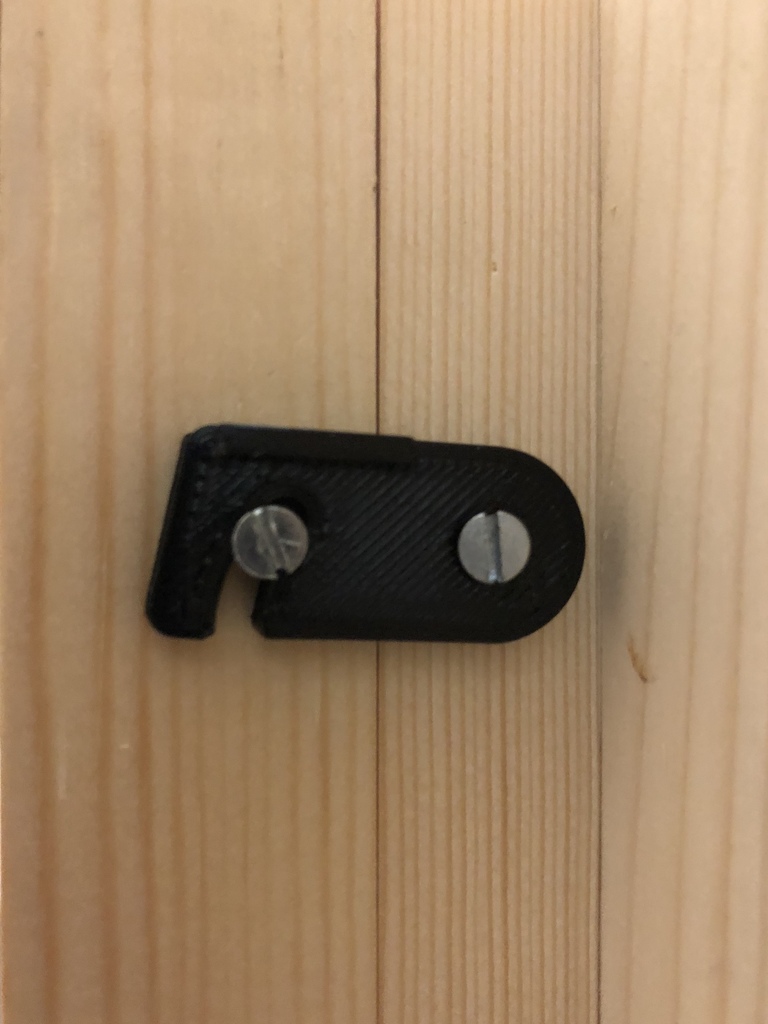 Simple latch - swing hook by DavidKox | Download free STL model ...