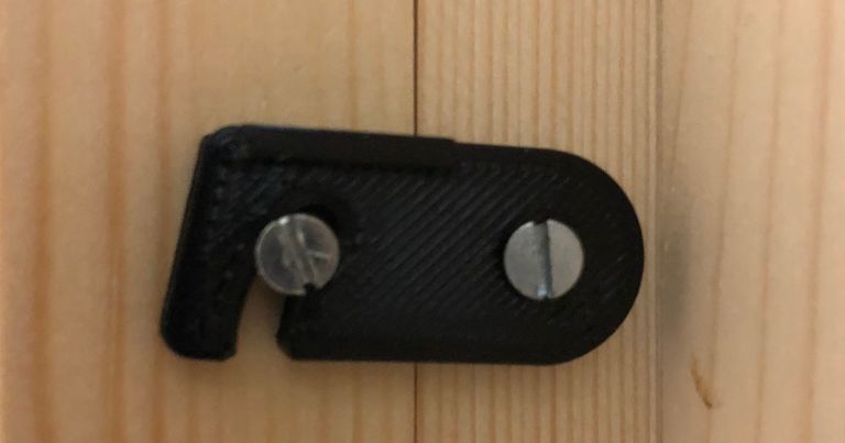 Simple latch - swing hook by DavidKox | Download free STL model ...