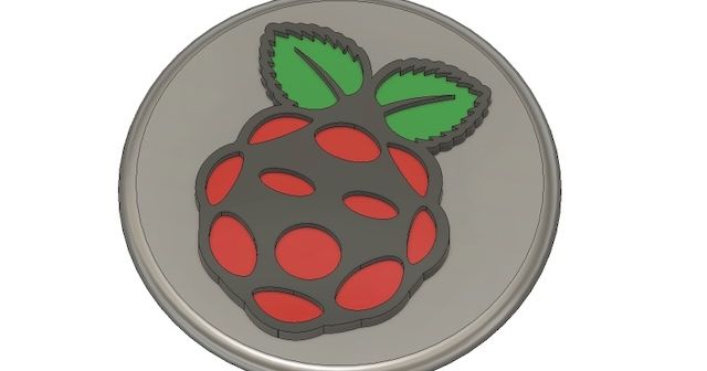 Raspberry Pi logo by ChrisG | Download free STL model | Printables.com