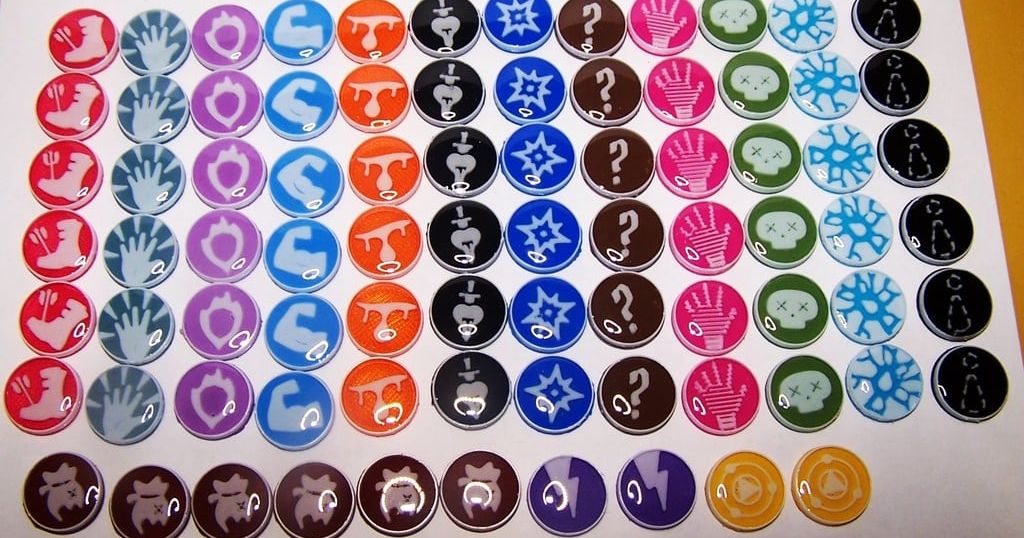 Frosthaven Condition Tokens by Pots | Download free STL model ...