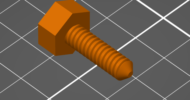 Screw 1/4 20 UNC by Pheeniksu | Download free STL model | Printables.com