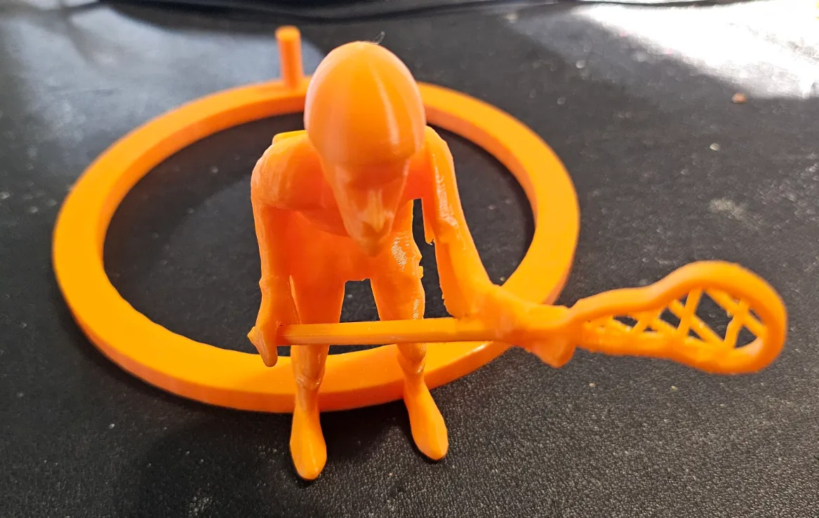 lacrosse goalie by Tim | Download free STL model | Printables.com
