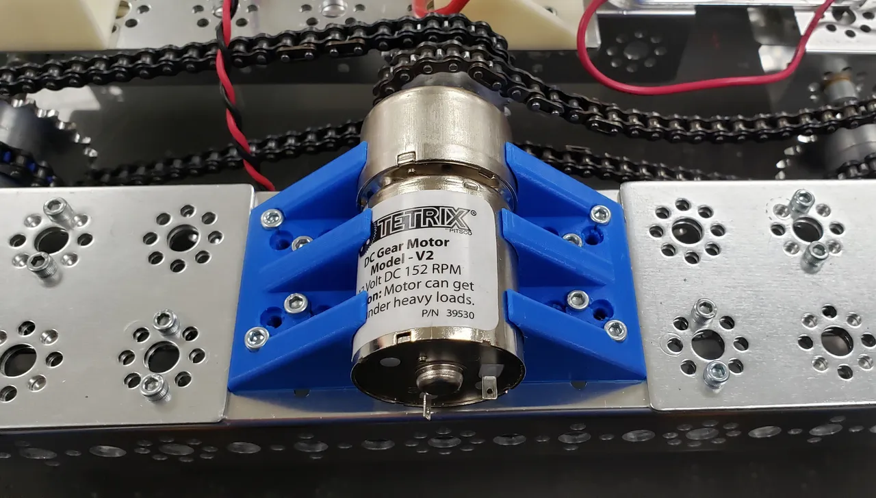 Tetrix MAX Motor Mount by Strider Varun | Download free STL model ...