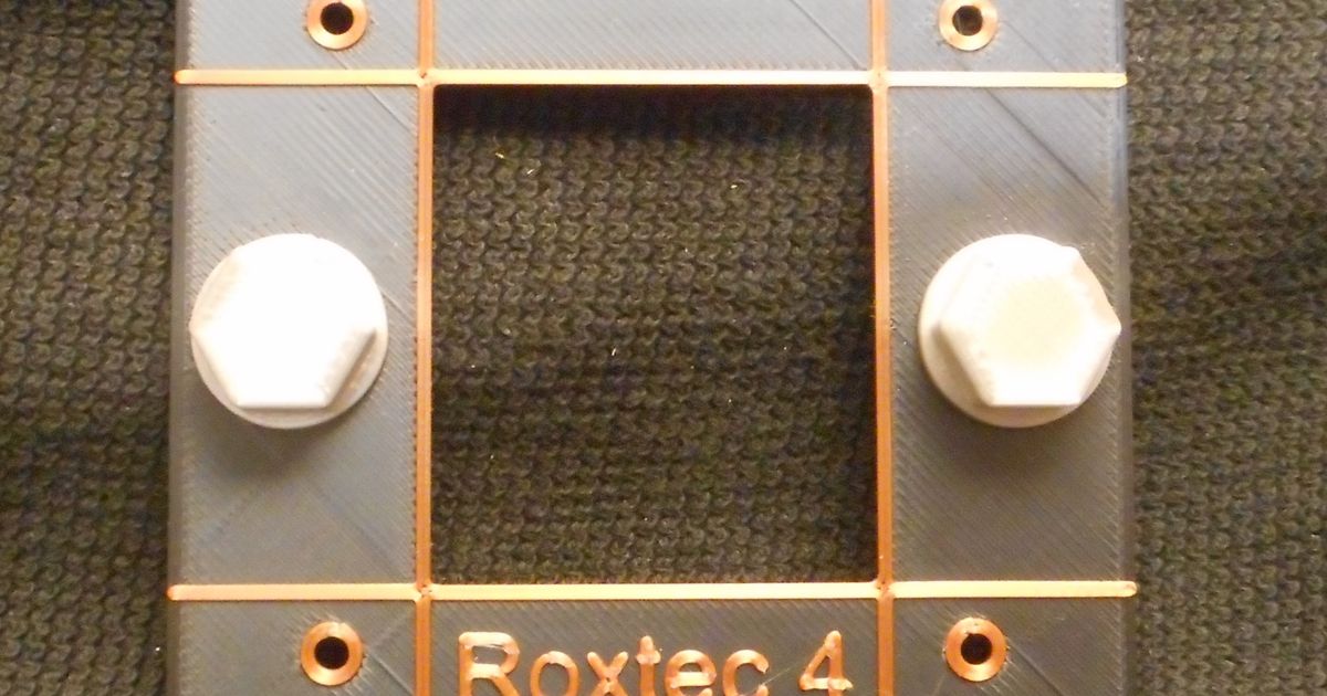 Roxtec EZENTRY 4 Layout Template by Frammis | Download free STL model | Printables.com