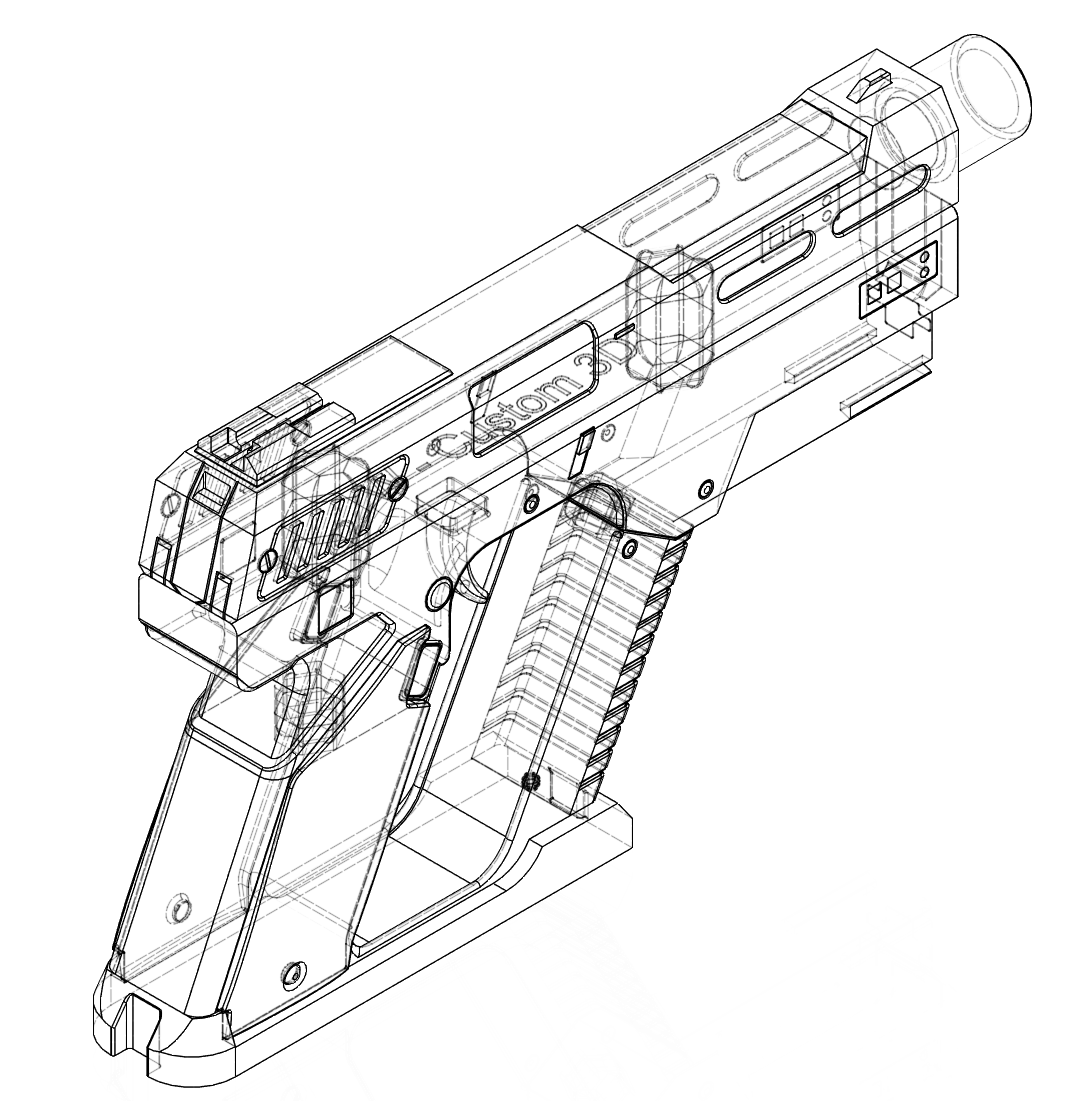 Helldivers P2 Peacemaker (Prop Gun) by W3DCustom | Download free STL ...