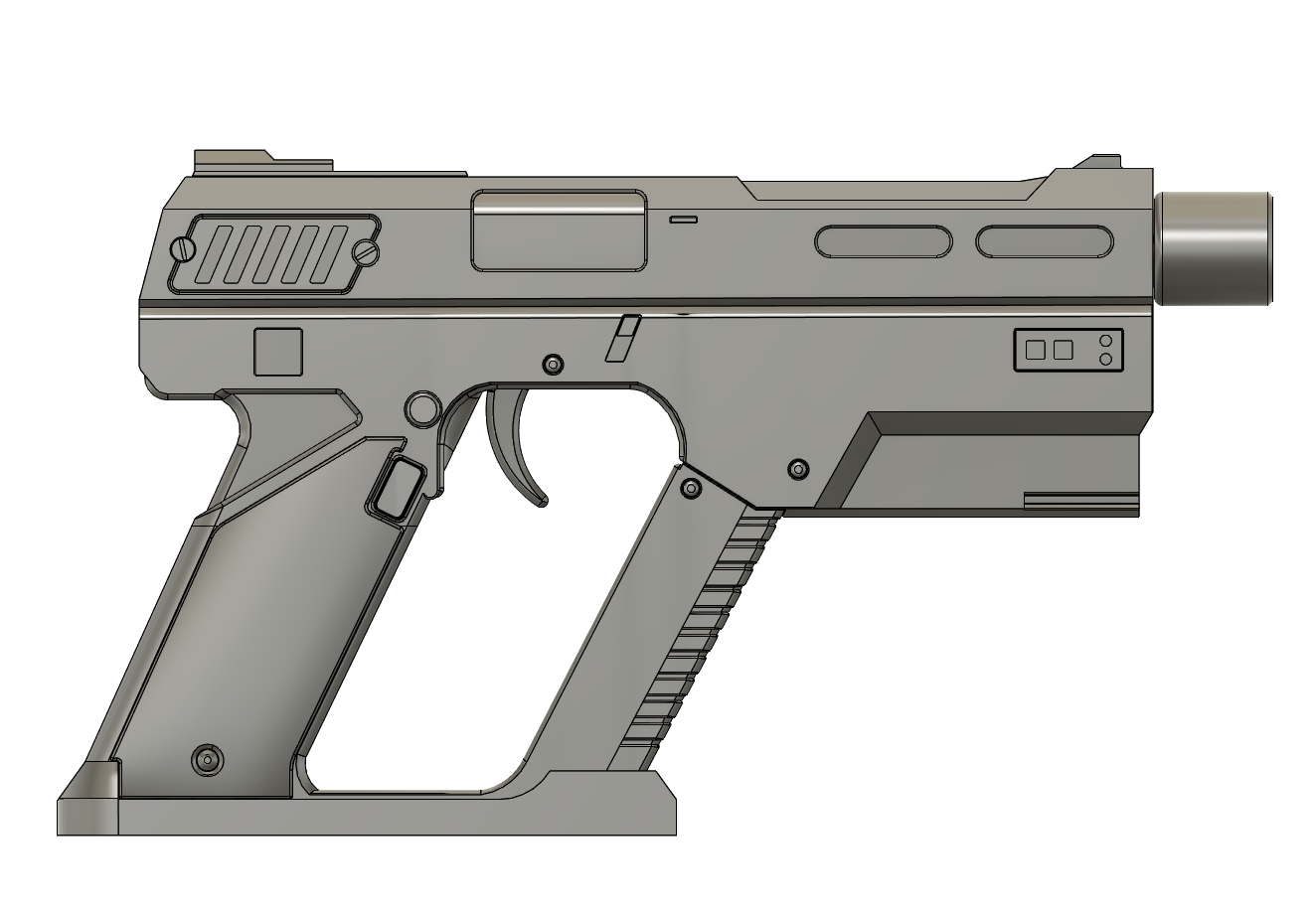 Helldivers P2 Peacemaker (Prop Gun) by W3DCustom | Download free STL ...