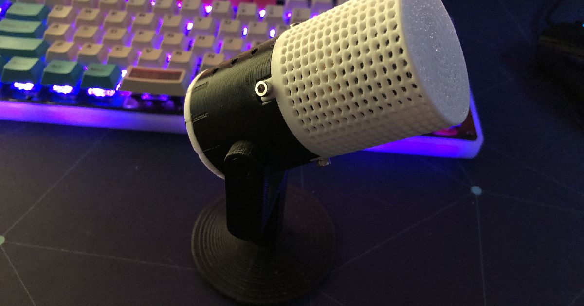 DIY Microphone by NekkoX3 | Download free STL model | Printables.com