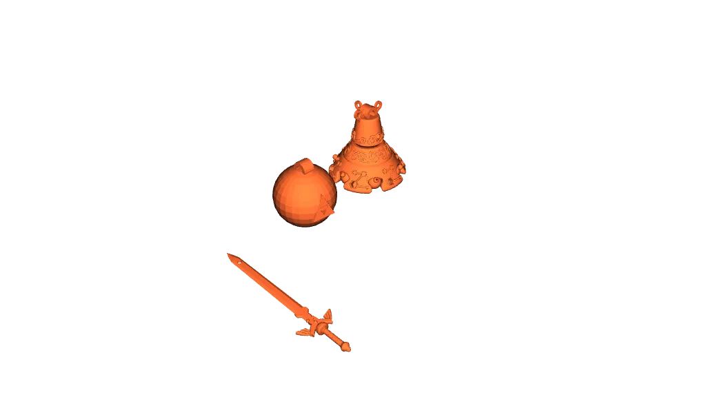 Some Zelda ornaments by Jack Dewar | Download free STL model ...