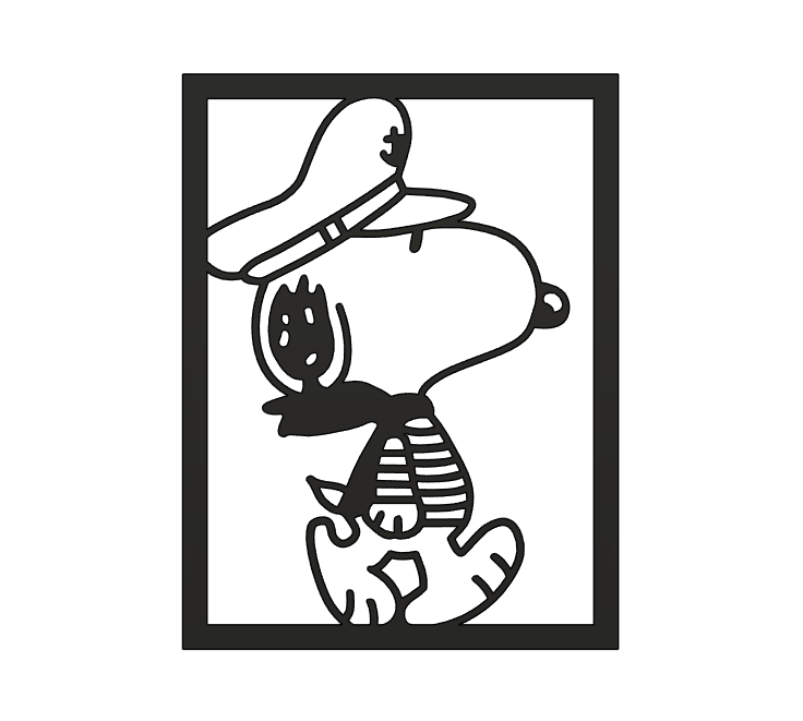Snoopy by DickF | Download free STL model | Printables.com