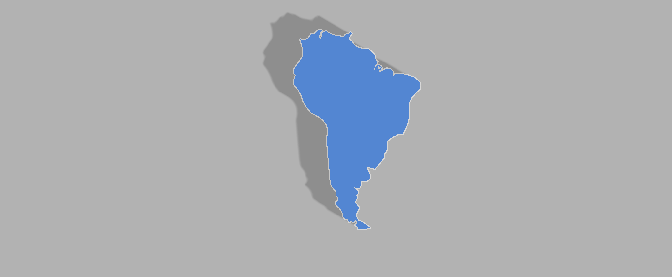 South America by Artifex | Download free STL model | Printables.com