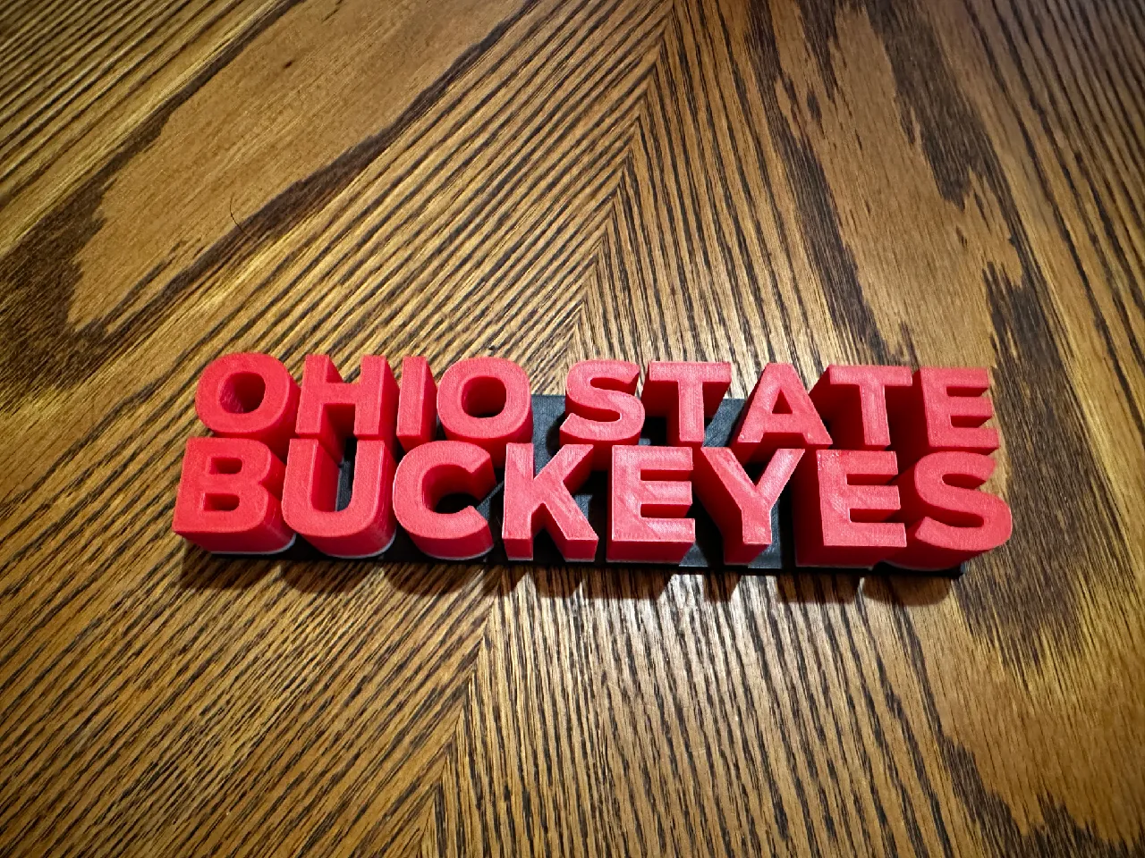 Ohio State Buckeyes Sign by JGowins | Download free STL model ...