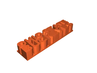 Ohio State Buckeyes Sign by JGowins | Download free STL model ...