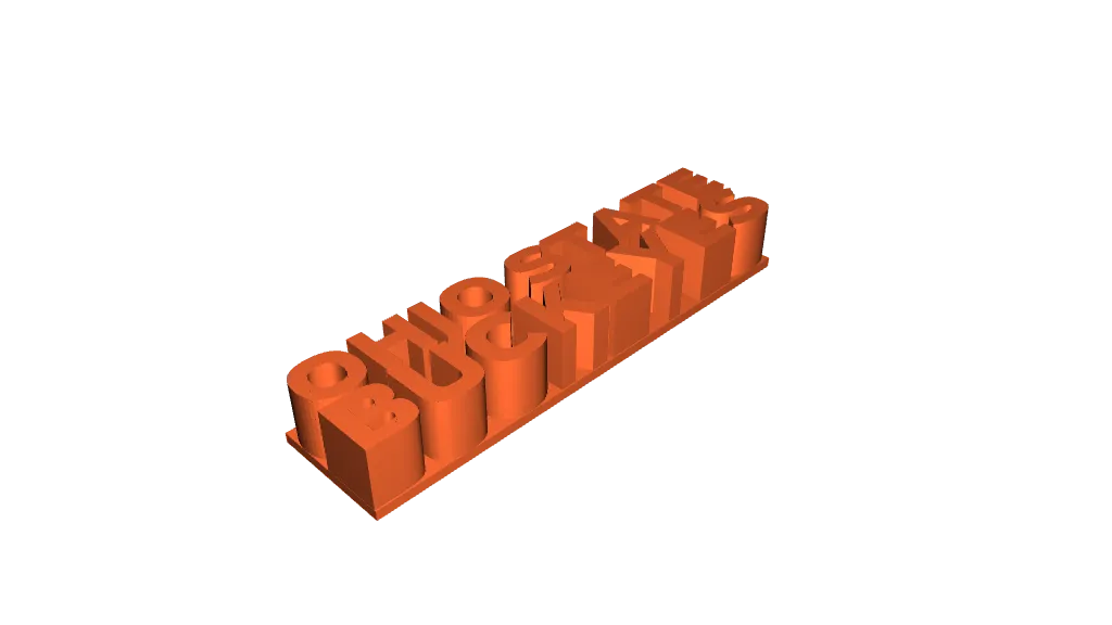 Ohio State Buckeyes Sign by JGowins | Download free STL model ...