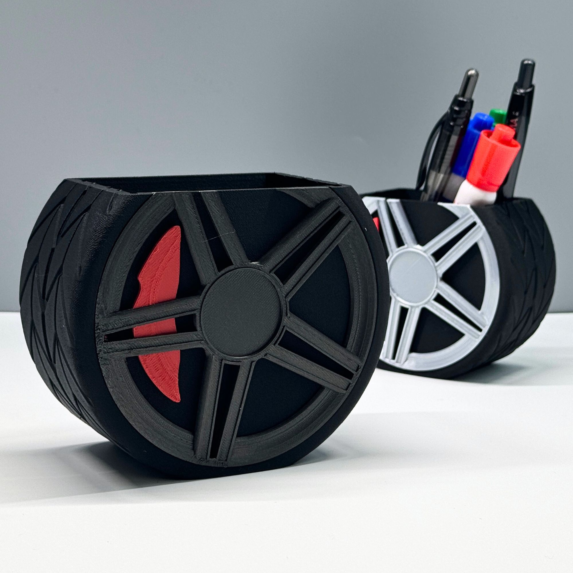 3D Printable Car Wheel Desktop Accessory by Brandon Santana ...