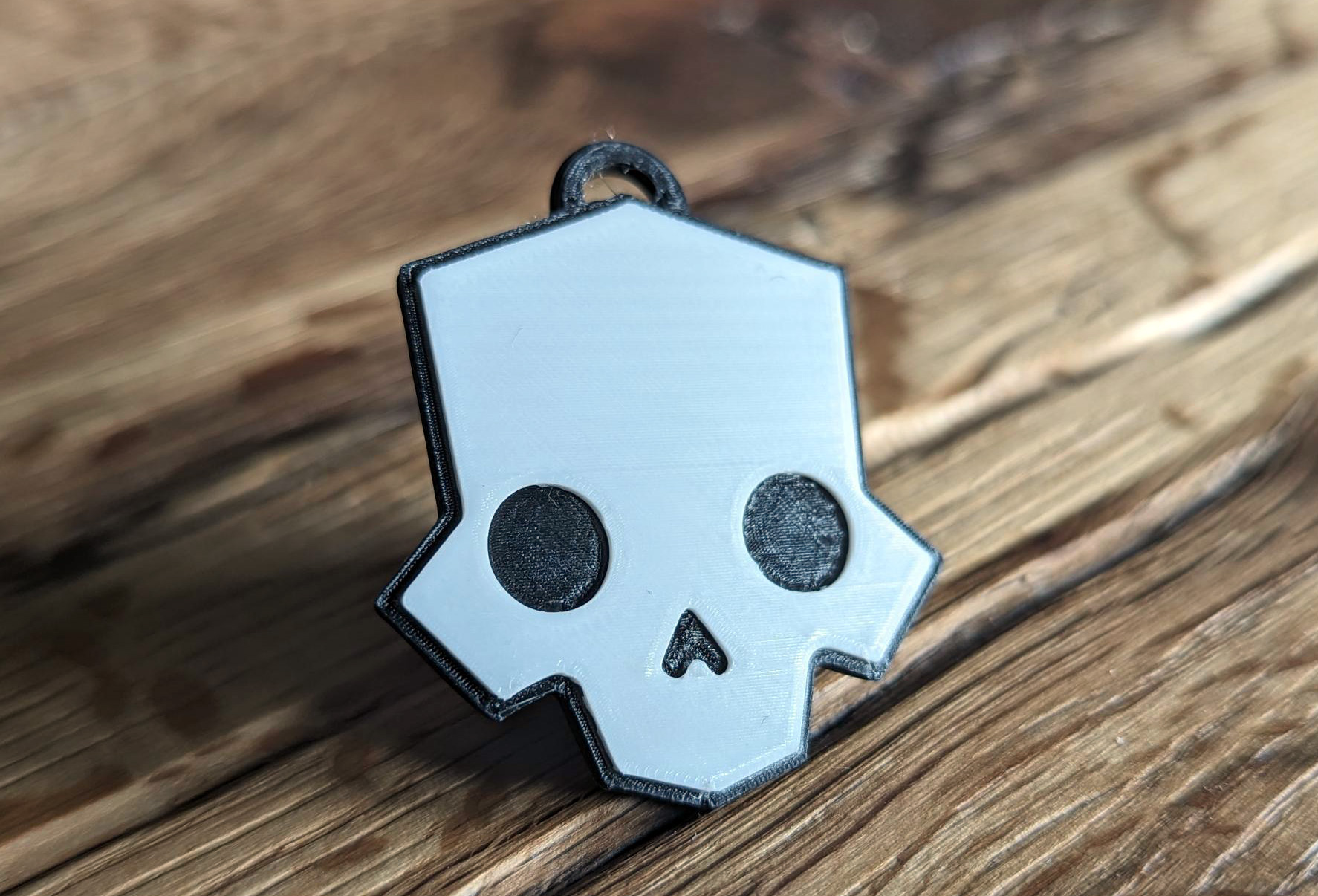 Helldivers Skull Keyring by GW | Download free STL model | Printables.com