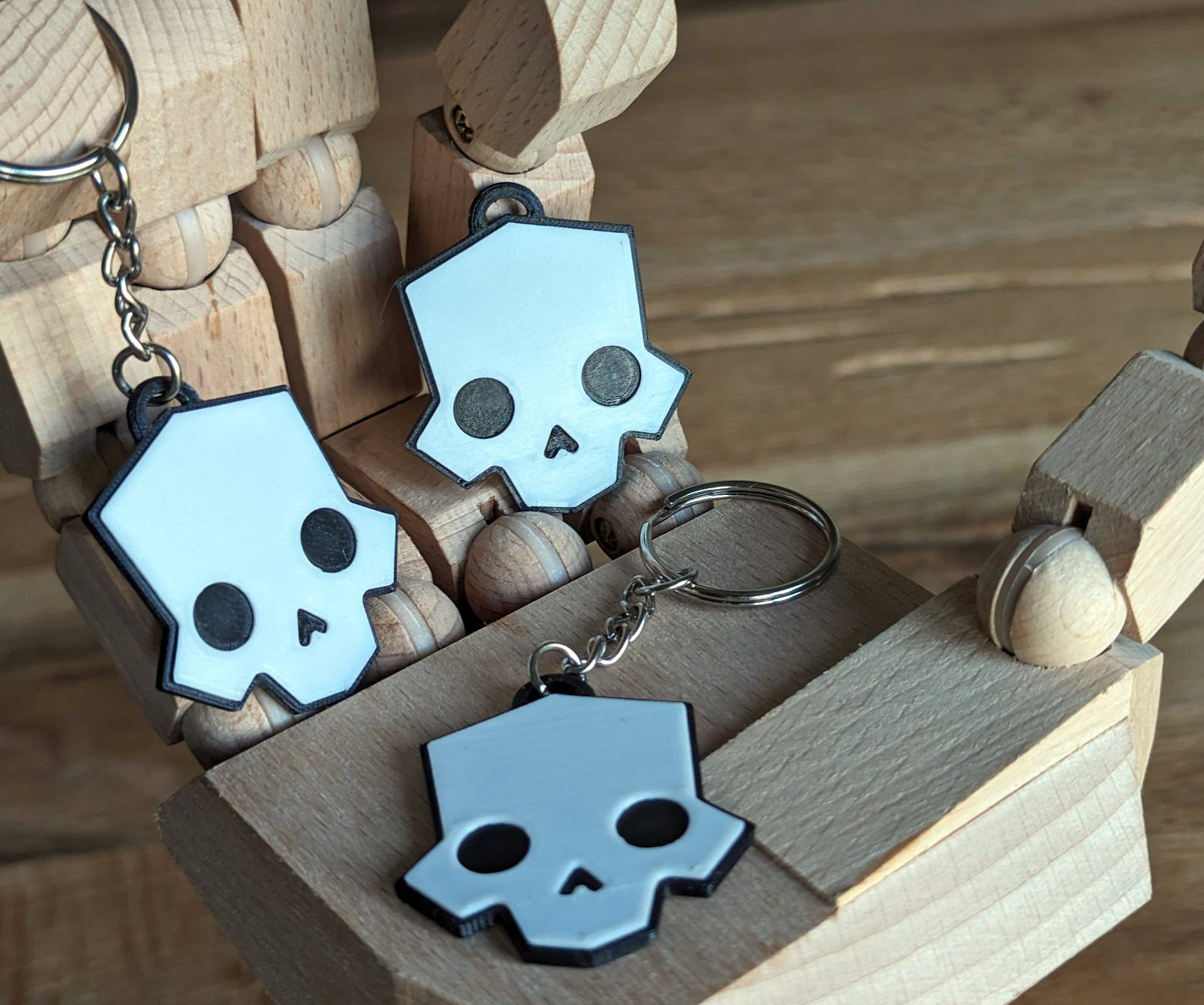 Helldivers Skull Keyring by GW | Download free STL model | Printables.com