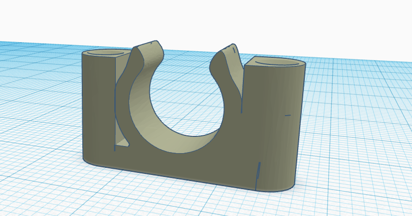 Single wall cable clamps 10mm & 7mm by Libary | Download free STL model ...