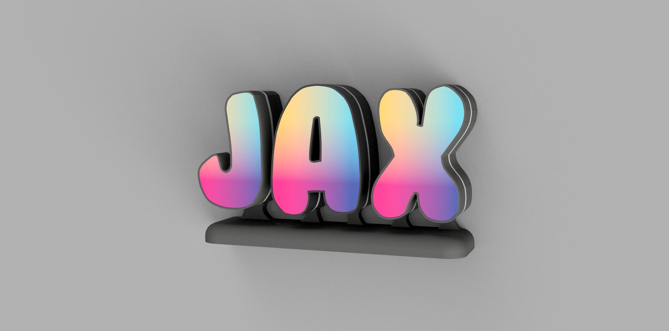 Jax wled by Satellietje | Download free STL model | Printables.com