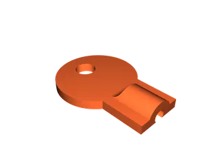 Rittal key (electical cabinet key) by Sandude | Download free STL model ...