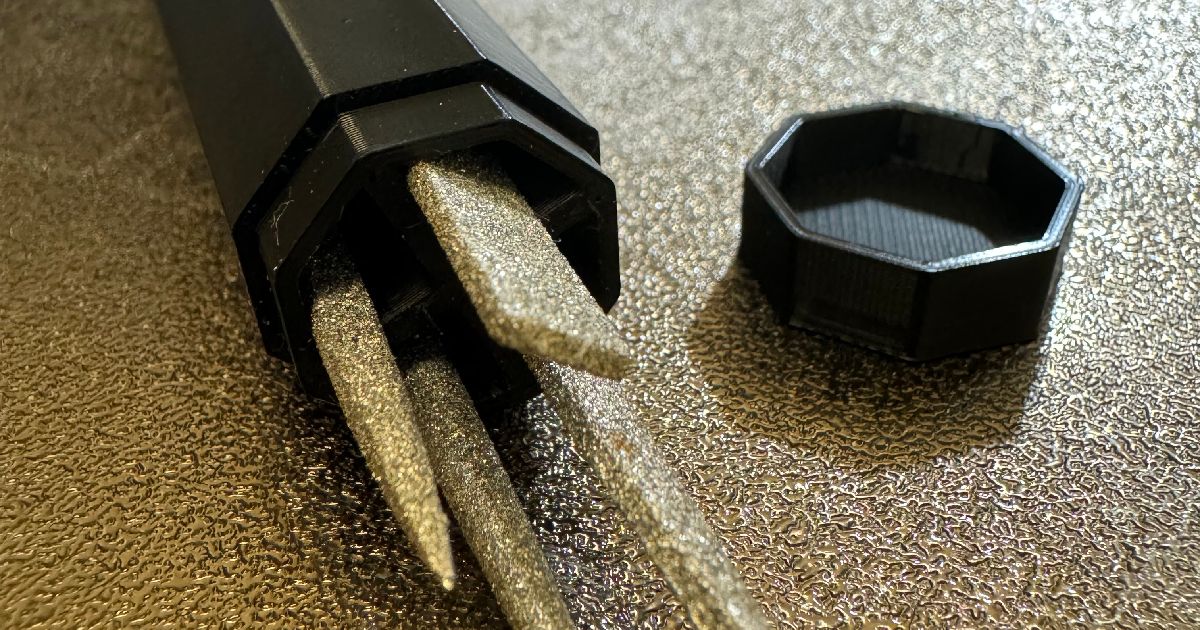 Box for small diamond files by kuldar | Download free STL model ...