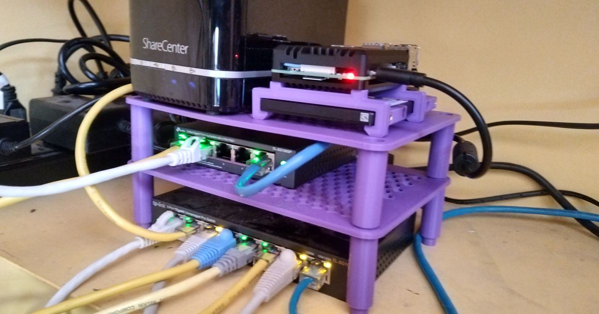 Stackable electronics mini - rack par dikman | Téléchargez gratuitement ...