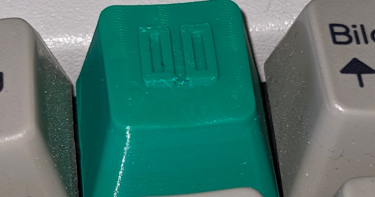 IBM Model M multimedia Keys by Oha | Download free STL model ...