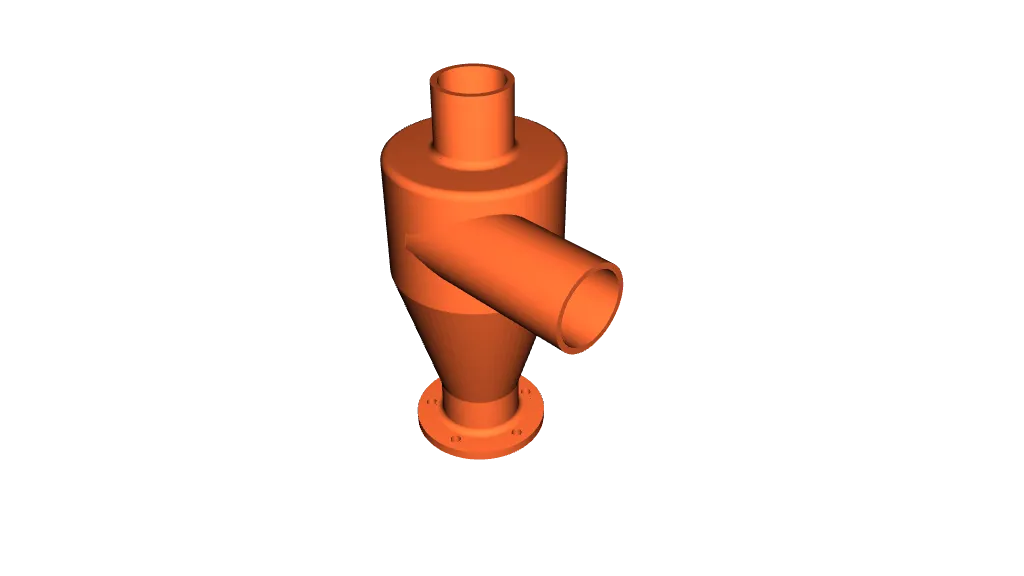 Cyclone Separator by Hristo Bachvarov | Download free STL model ...