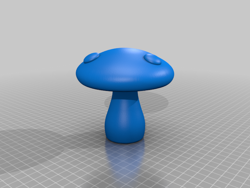 Magical Mushroom 22 by Hypnotic Khaos | Download free STL model ...