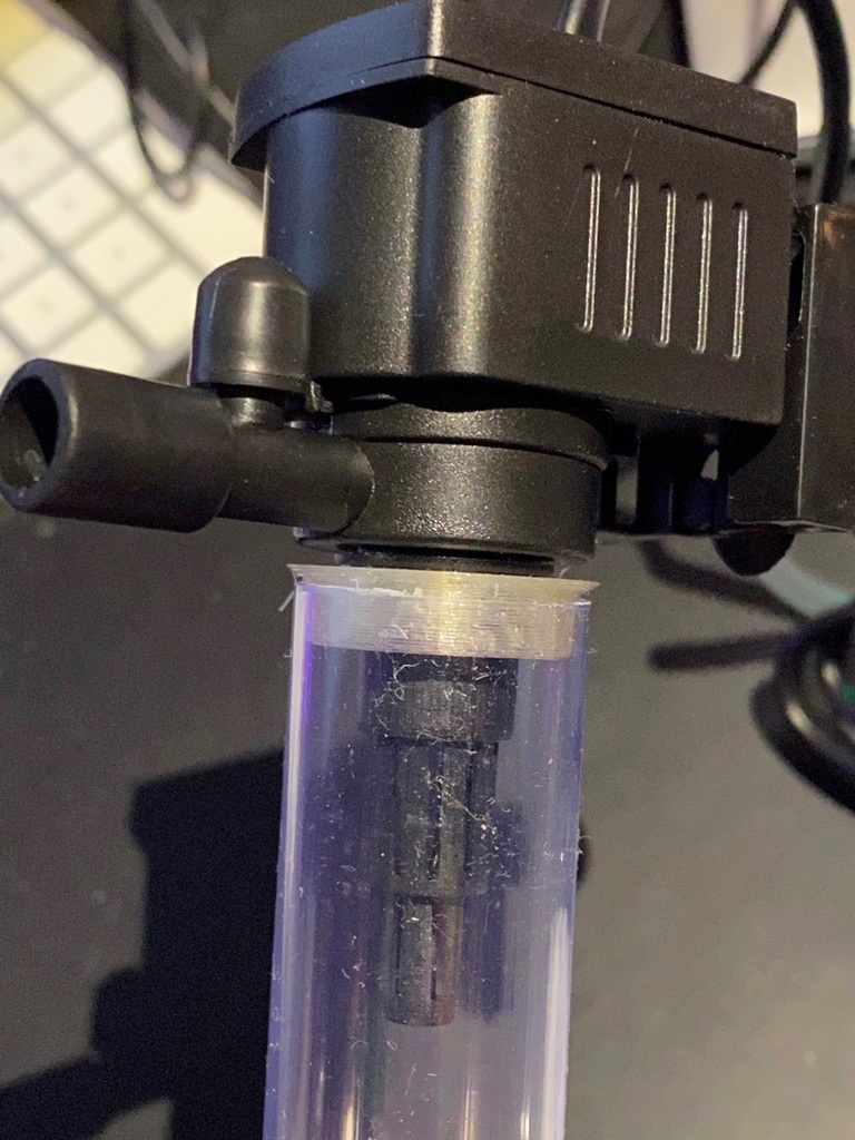 Uplift tube adapter for AQUANEAT 60 Aquarium Powerhead by ericgus ...