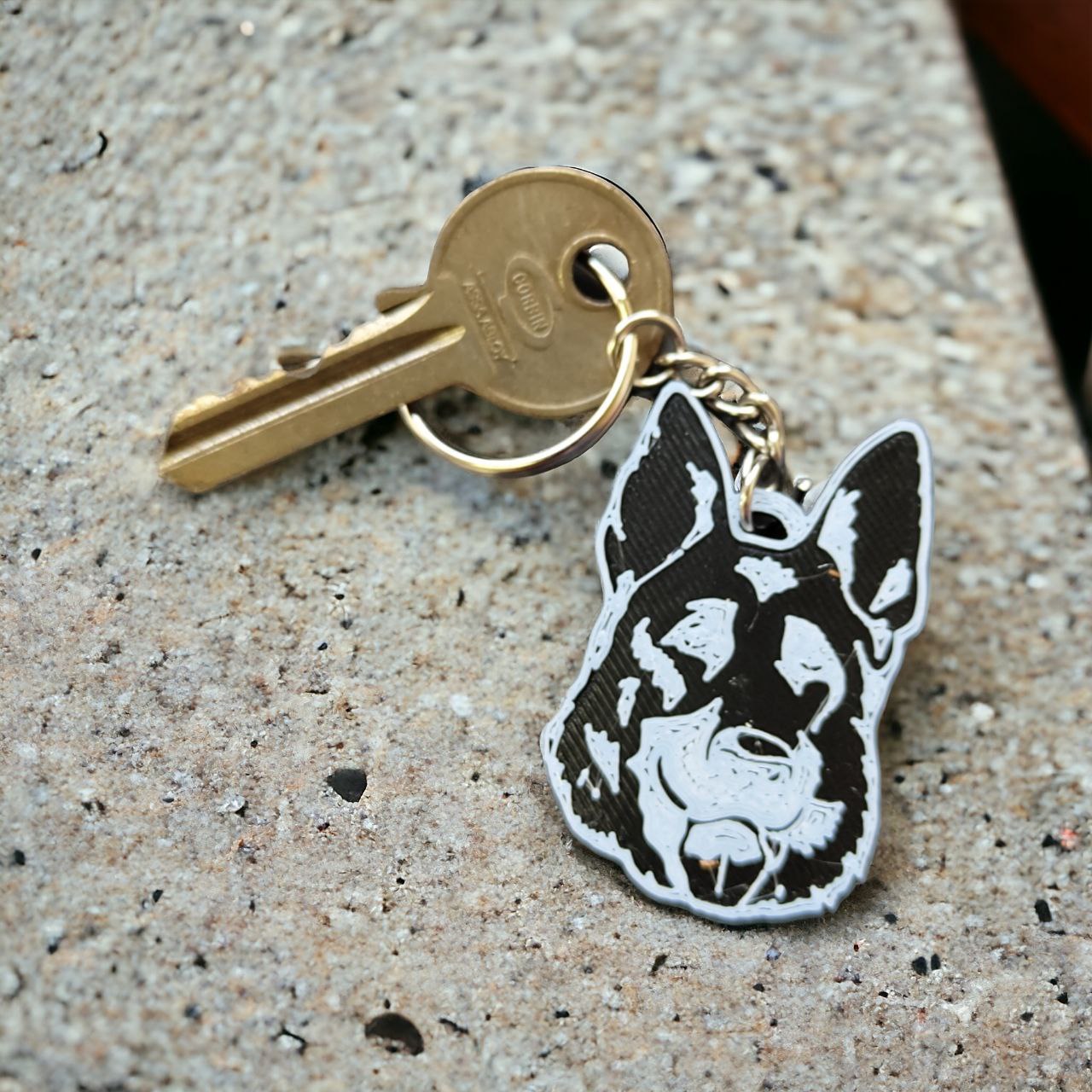 Keychain dog by 3d Rebels | Download free STL model | Printables.com
